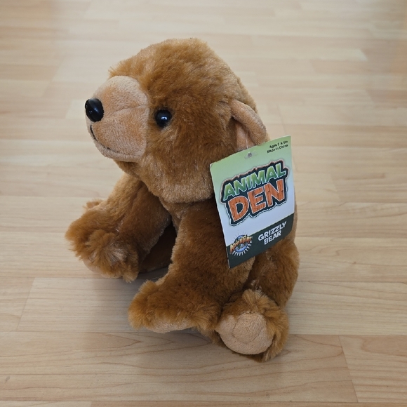 Adventure Planet | Toys | Adventure Planet Plush Animal Den Grizzly ...
